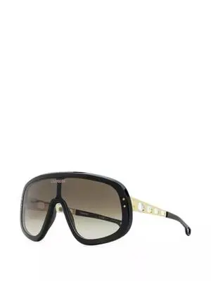 Carrera Eyewear Flaglab 17 Shield Sunglasses - Black