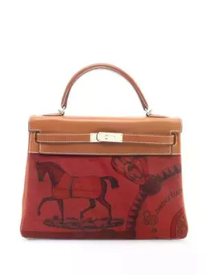 Hermès Kelly 32 Tote Bag - Red