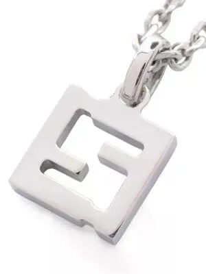 Fendi Ff-motif Chain Necklace