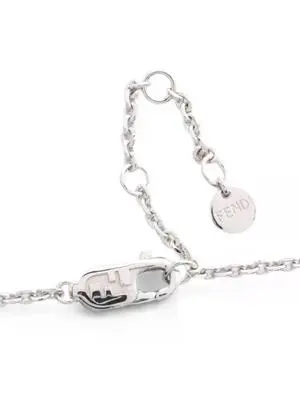 Fendi Ff-motif Chain Necklace