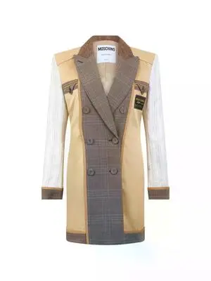 Moschino Notched Lapel Coats For Women