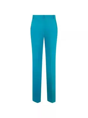 Alberta Ferretti High-waisted Straight-leg Trousers