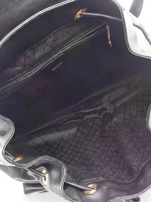 Gucci Bamboo Leather Backpack