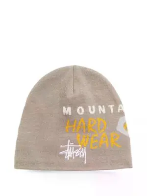 StÜssy Caelum Logo Detail Hat - Neutrals