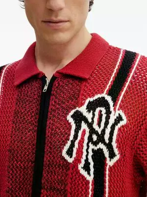 NO PROBLEMO Zip-up Crochet Cardigan