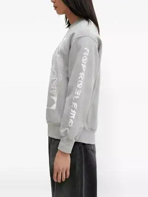NO PROBLEMO Oversized Graphic Print Sweatshirt
