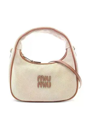 Miu Miu Small Wander Two-way Handbag - Neutrals
