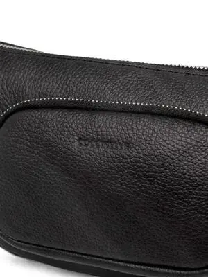 COCCINELLE Grained Leather Shoulder Bag