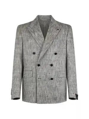 Tagliatore Double Breasted Tuxedos For Men