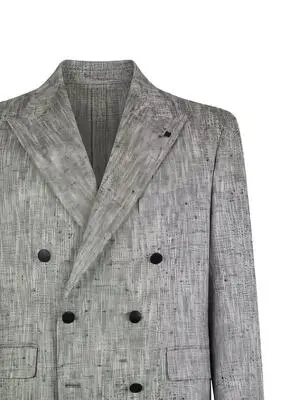 Tagliatore Double-breasted Peak-lapel Blazer