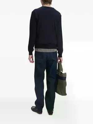 A.p.c. Mathieu Logo-embroidered Sweater