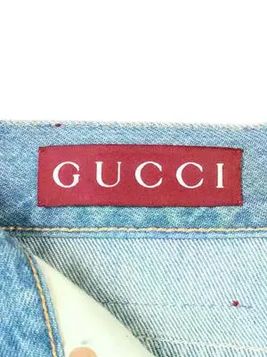 Gucci Cotton Button-fly Trousers