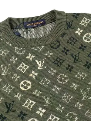 LOUIS VUITTON Monogram Knit Sweater