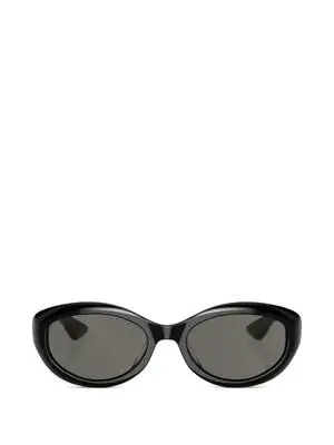 Oliver Spencer 1969c Oval Sunglasses - Black