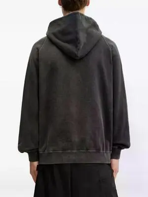 NEIGHBORHOOD Logo Embroidered Raglan Hoodie