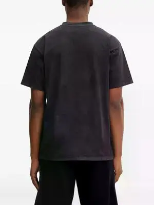 NO PROBLEMO Logo-embroidered Straight T-shirt