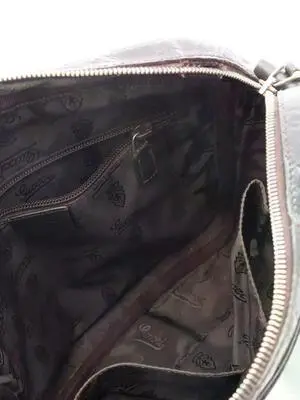 Gucci Gg Embossed Leather Shoulder Bag