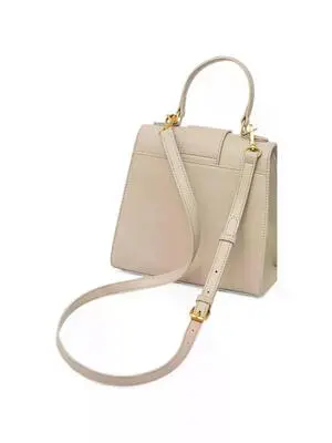 BLAUER. Logo-embossed Calf Leather Tote Bag
