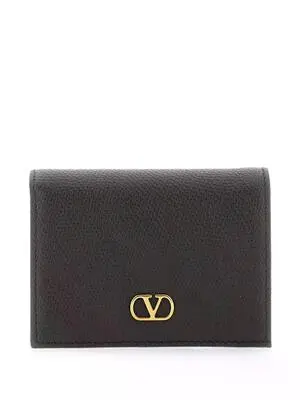 Valentino Garavani Grained Leather Wallet - Brown