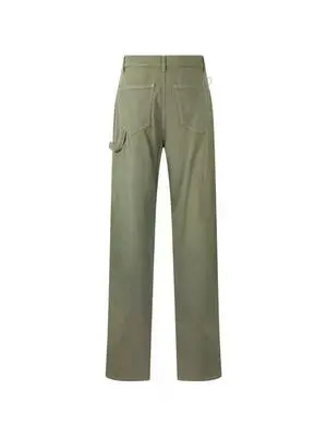 Moschino Contrast Stitch Straight-leg Trousers