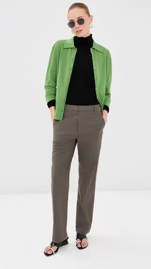 Tibi Bio Twill Alec Slouch Pants