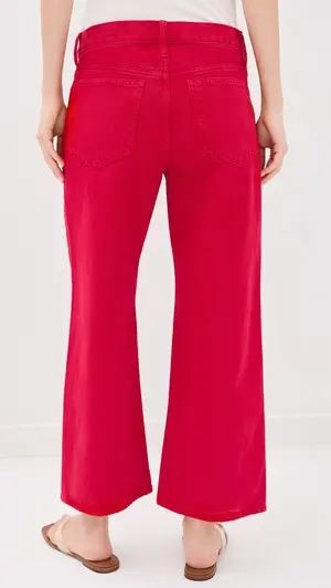 Madewell Low Slung Baggy Crop Jeans