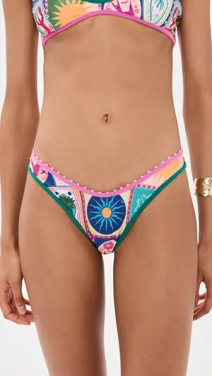 Agua Bendita Avy Hand Embroidered Reversible Bottoms