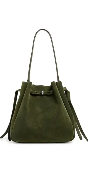 Tory Burch Romy Suede Large Bucket Bag