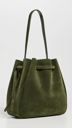 Tory Burch Romy Suede Large Bucket Bag