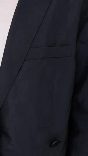 Tibi Crispy Nylon Liam Blazer