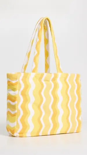 WEEZIE Looped Terry Beach Tote