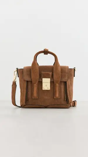 3.1 Phillip Lim Embossed Suede Pashli Mini Crossbody Bag