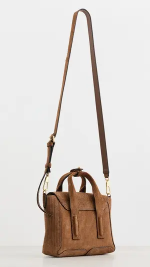 3.1 Phillip Lim Embossed Suede Pashli Mini Crossbody Bag