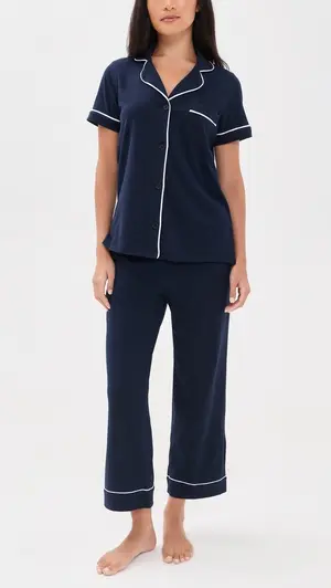 PETITE PLUME Cropped Pajamas Set