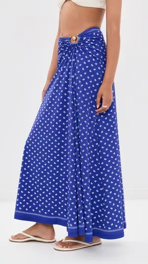 Christopher Esber Bandana Ruched Orbit Skirt