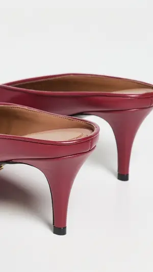 Stella McCartney Alter Mat Pointed Mules 65mm