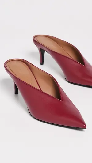 Stella McCartney Alter Mat Pointed Mules 65mm