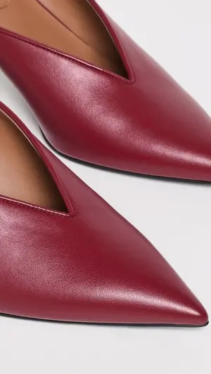 Stella McCartney Alter Mat Pointed Mules 65mm