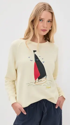 The Great. The College Sailboat Sweatshirt