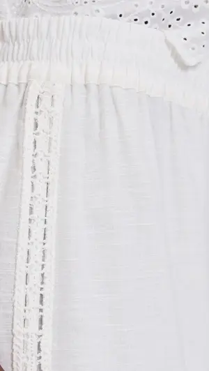 Z Supply Scout Embroidered Linen Blend Pants