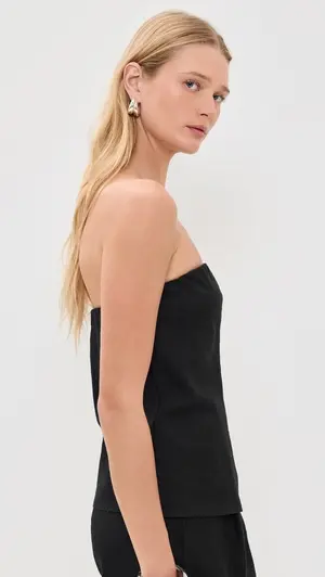 Donni. The Linen Tube Top