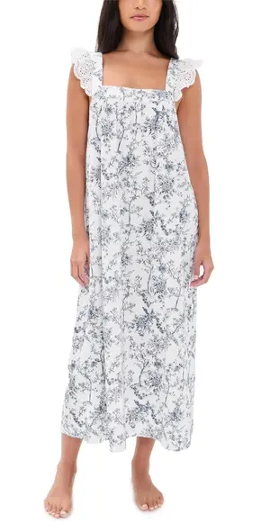 PETITE PLUME Clara Nightgown - White