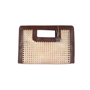 JELAVU Delmar Clutch Bag Chocolate - Black