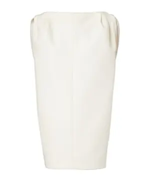 Balenciaga Draped Wool And Silk Minidress