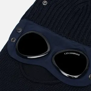C.P. COMPANY Goggle-detail Ribbed Knit Balaclava