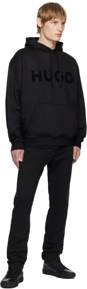 Hugo Boss Logo Print Hoodie