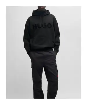 Hugo Boss Logo Print Hoodie