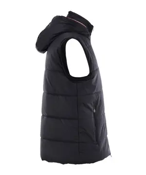 Kiton Zip-up Hooded Vest