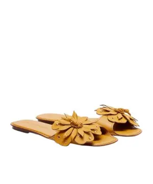 Zimmermann Square-toe Floral Sandals