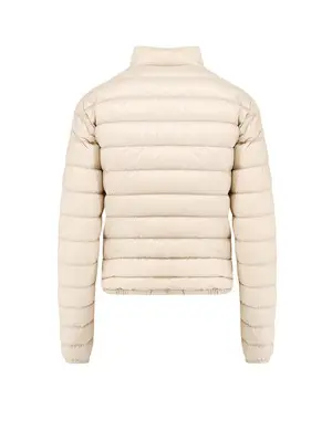 Moncler Lans Packable Short Padded Jacket - Light Beige